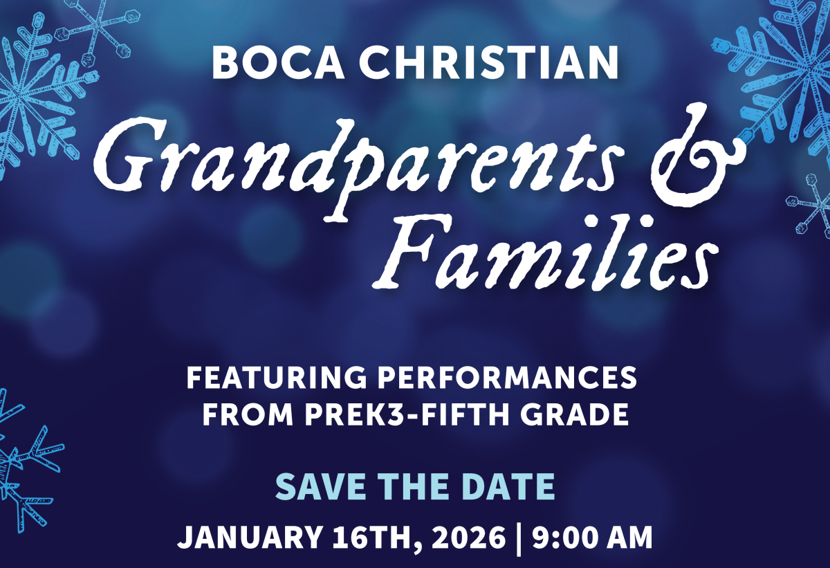 Jan. 16th - Grandparents & Family Day | News | Boca Raton Christian School